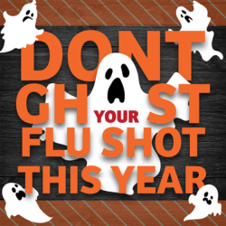 Don't Ghost Your Flu Shot - Lin's Fresh Market