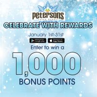 Celebrate Rewards and Win 1,000 Bonus Points! - Peterson's Fresh Market