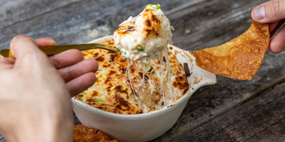 Crab Rangoon Dip - Delta Jubilee