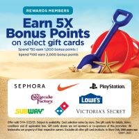 Make Waves with 5x Bonus Points - Melon Vine