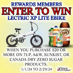Sip, Shop, and Win: Exciting E-bike Giveaway for Rewards Members ...