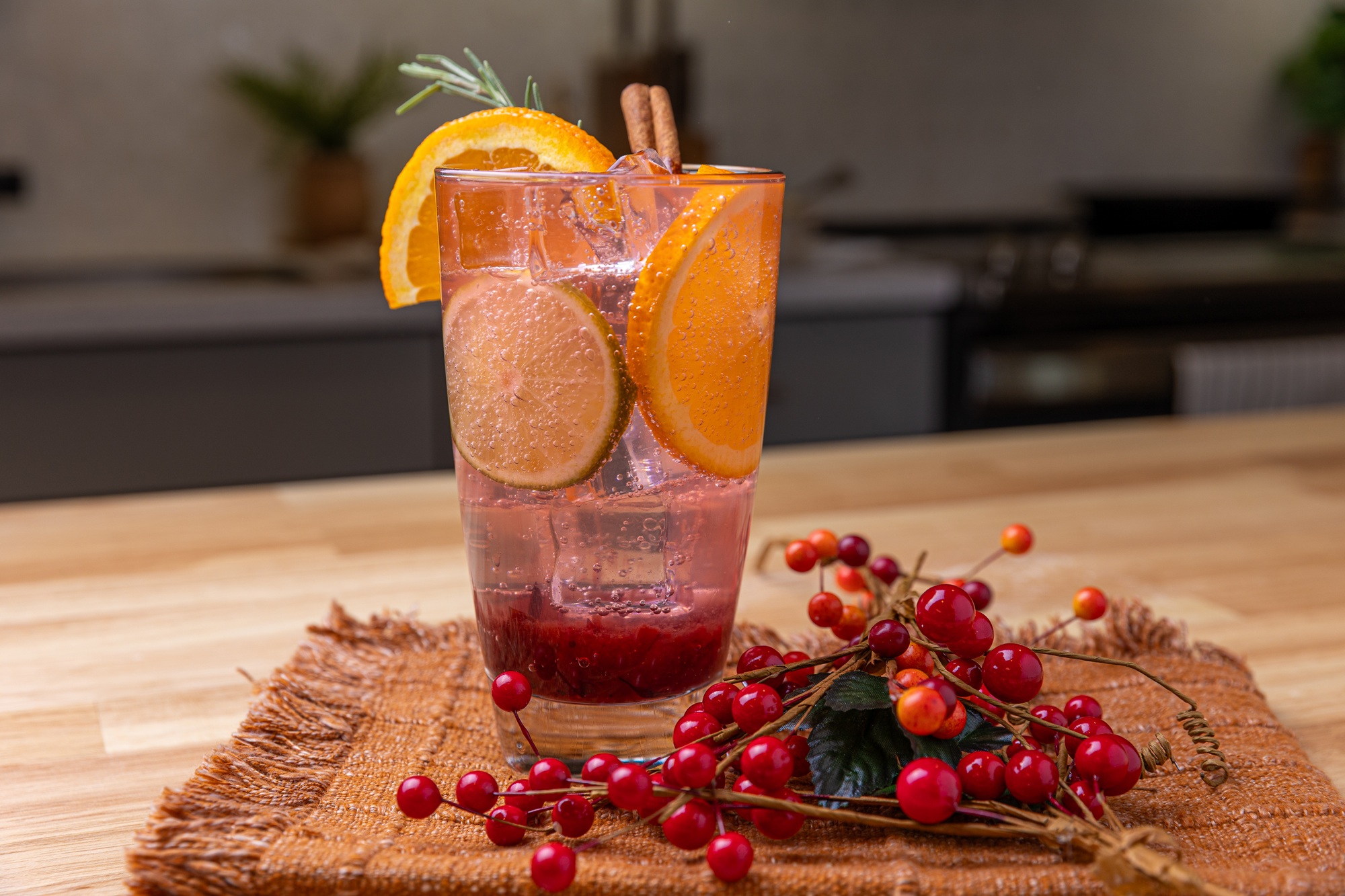Spiced Sparkling Cider Spritz - Lin's Fresh Market