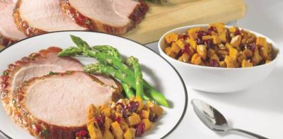 Spiral Sliced Ham with Honey Sweet Potato Salsa - Lin's Fresh Market