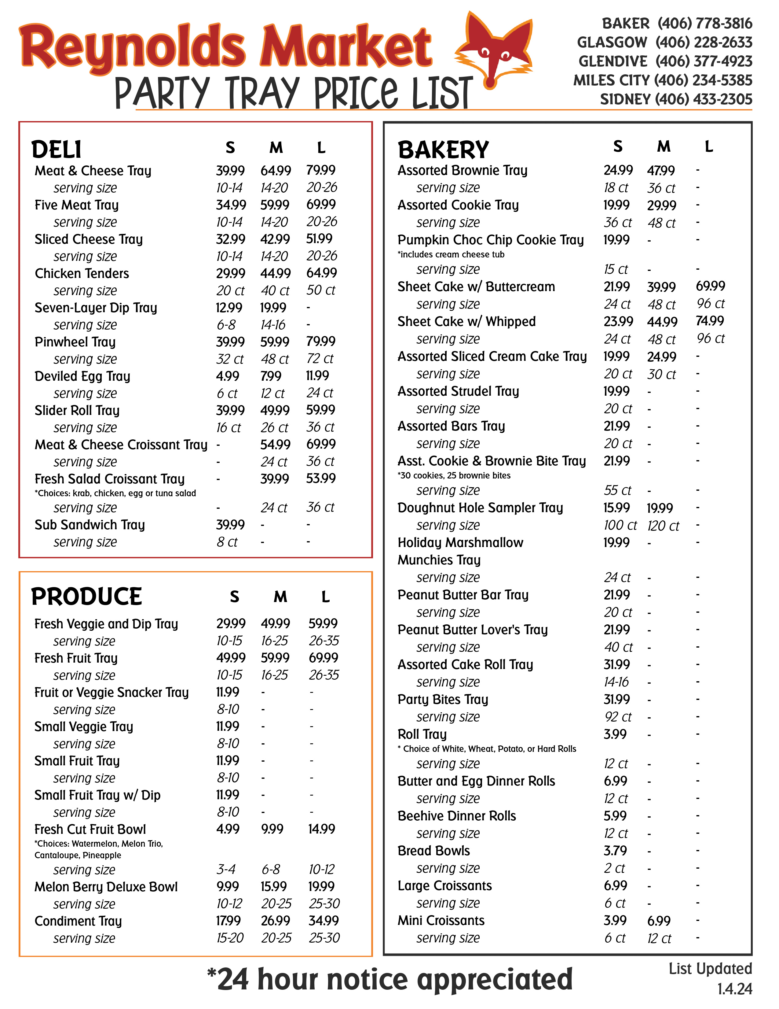 Specialty Trays - Reynolds Market
